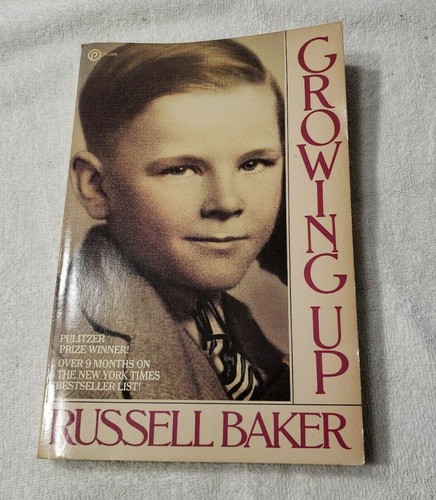 Growing Up by Russell Baker 1982 PB | eBay