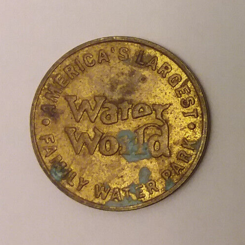 Water World Federal Heights, CO Tube Token 25mm | eBay