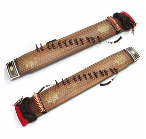 EASY TUNING GAYAGEUM 12 STRINGS KOREAN TRADITIONAL ZITHER HARP KAYAGEUM ...