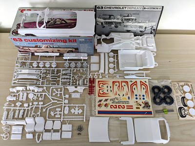 **RARE! *ORIGINAL VINTAGE AMT 1963 CHEVY IMPALA CONV KIT **COMPLETE ...