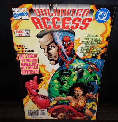 1997 Marvel & DC Amalgam Comics "Unlimited Access" #1 Comic Book! Mint ...