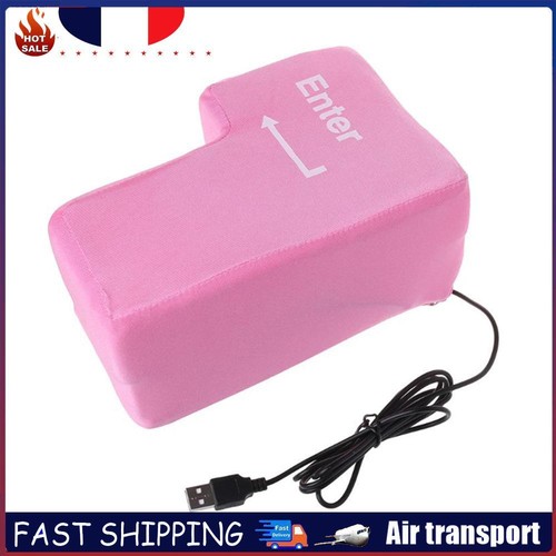 Anti-Stress Computer Huge Enter Key Giant USB Keyboard Vent Button ...