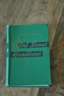 Vintage Girl Scout Handbook 1947 New Edition Hardcover Girl Scouts VG ...