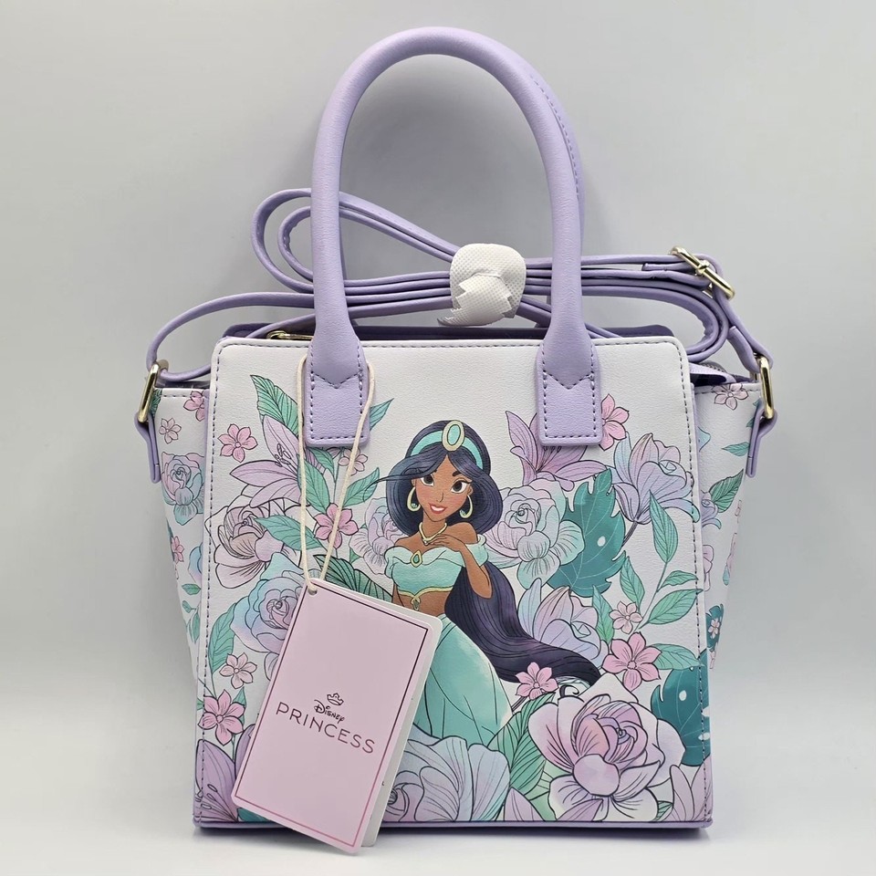 Loungefly Disney Princess Jasmine Floral Mini Satchel Bag New | eBay
