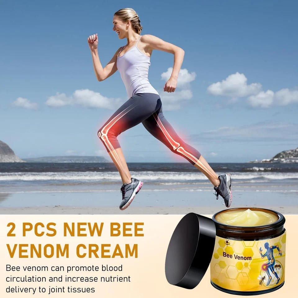 2PC Botulinum Toxin and Bee Venom Bone Cream, Professional Joint and ...