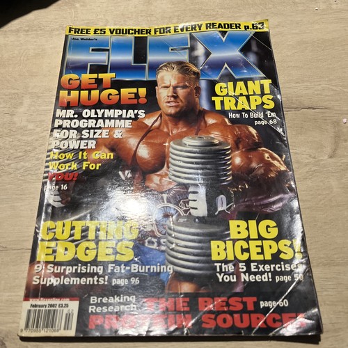Flex Magazine Feb 2002 Jay Cutler Coleman Female Bodybuilders Mr ...