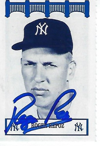 ROGER REPOZ signed 1992 The Wiz YANKEES of the 60s - NEW YORK YANKEES ...