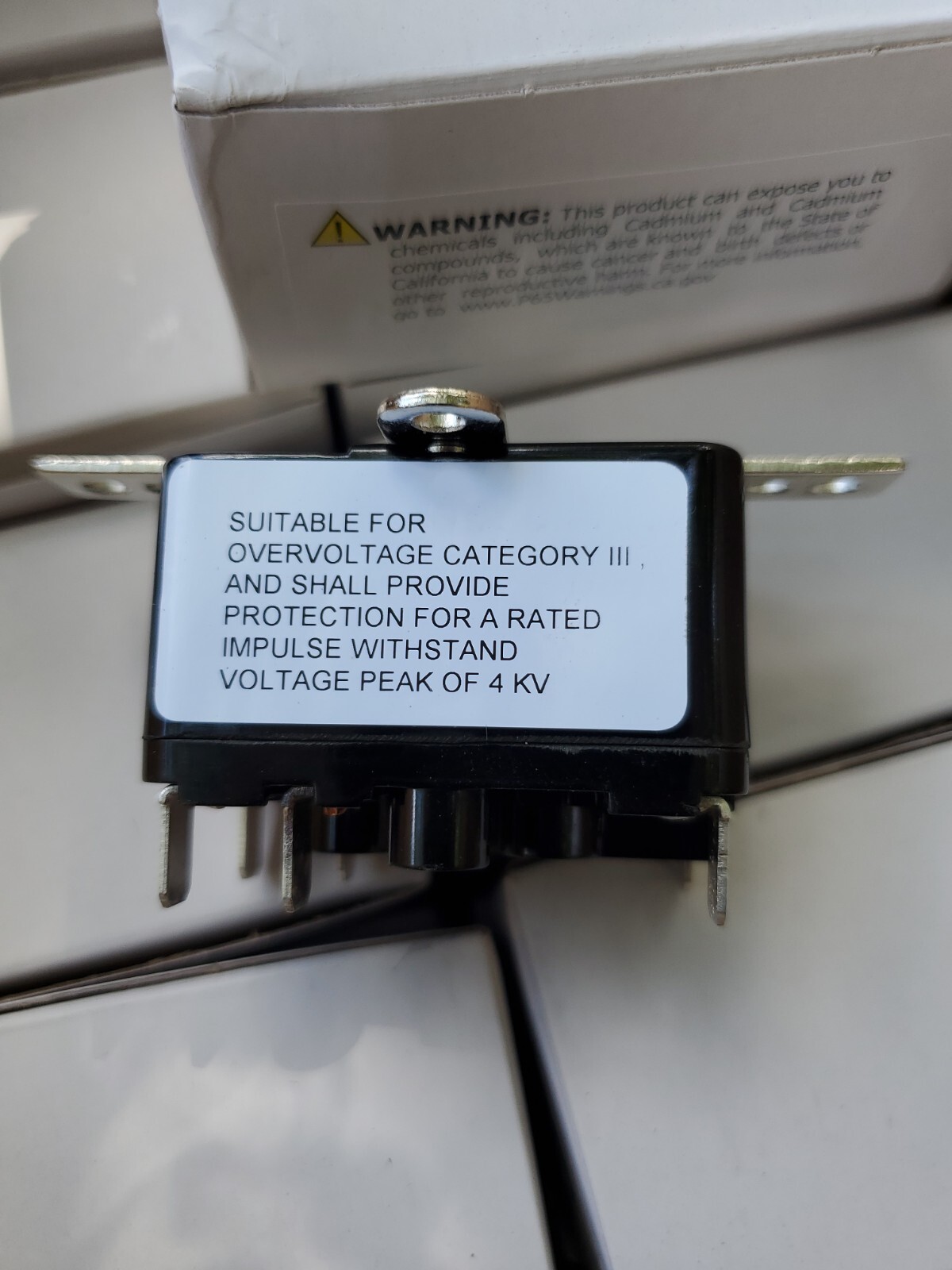 Supco Totally Enclosed Fan Motor Relay 90-380 12FLA /8FLA 24V 18A 90380 ...