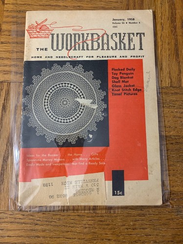 The Workbasket January 1958 | eBay Australia