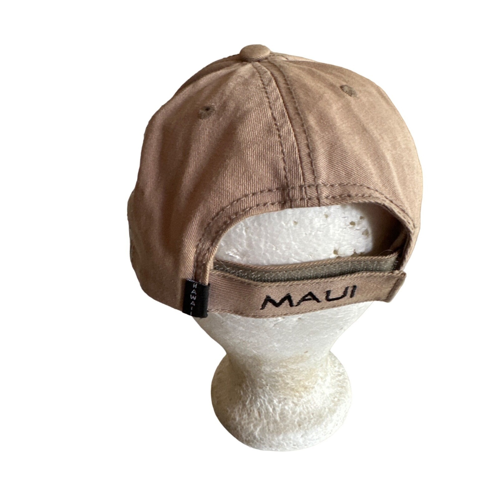 Hang Loose Maui Khaki Hat Cap Adjustable | eBay