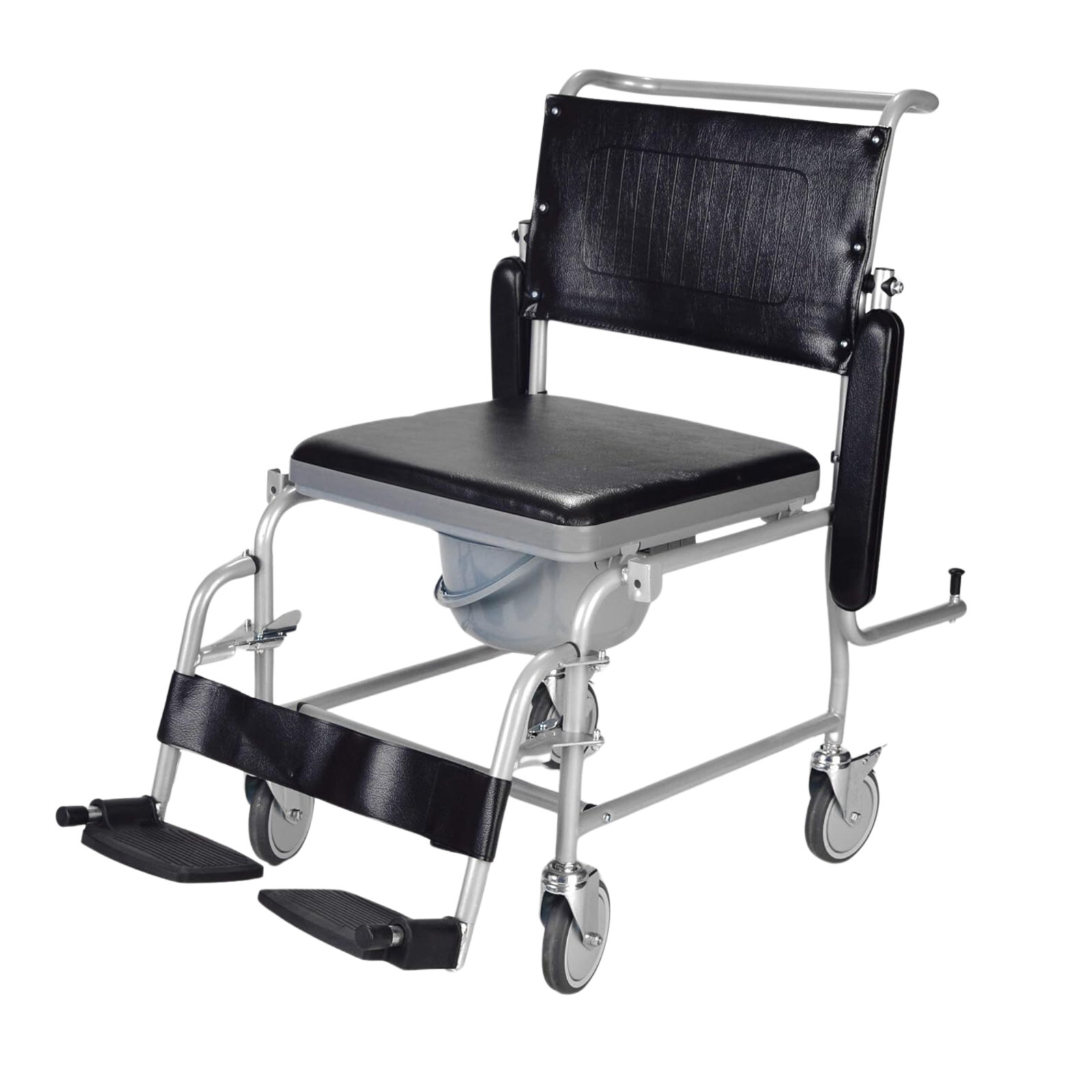 Drive Mobile wheeled glideabout toilet commode chair wheelchair with ...