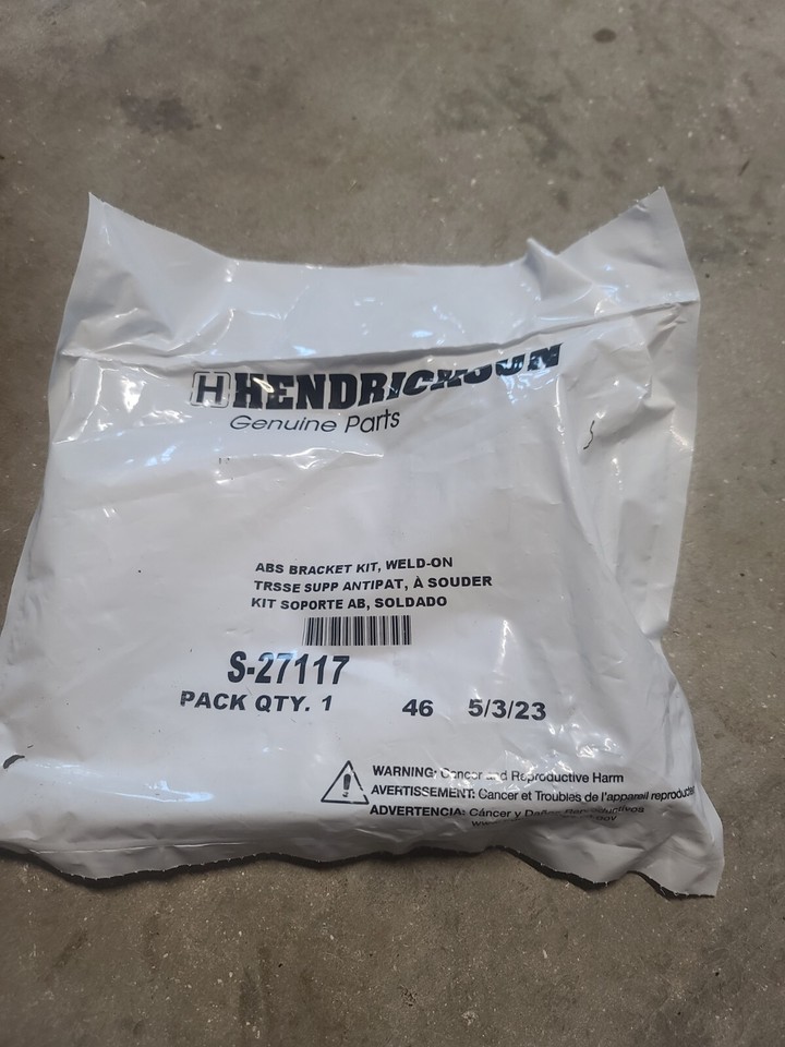 HENDRICKSON ABS BRACKET WELD-ON KIT | eBay