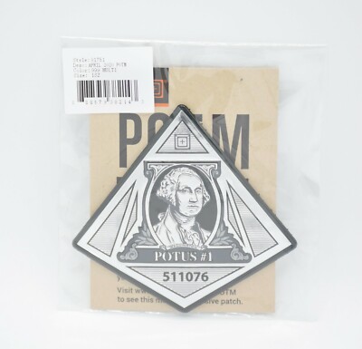 5.11 TACTICAL POTM PATCH OF THE MONTH APRIL 2020 POTUS #1 WASHINGTON ...