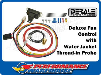 Derale Deluxe Adjustable Electric Fan Controller 3/8" NPT Thread-In ...