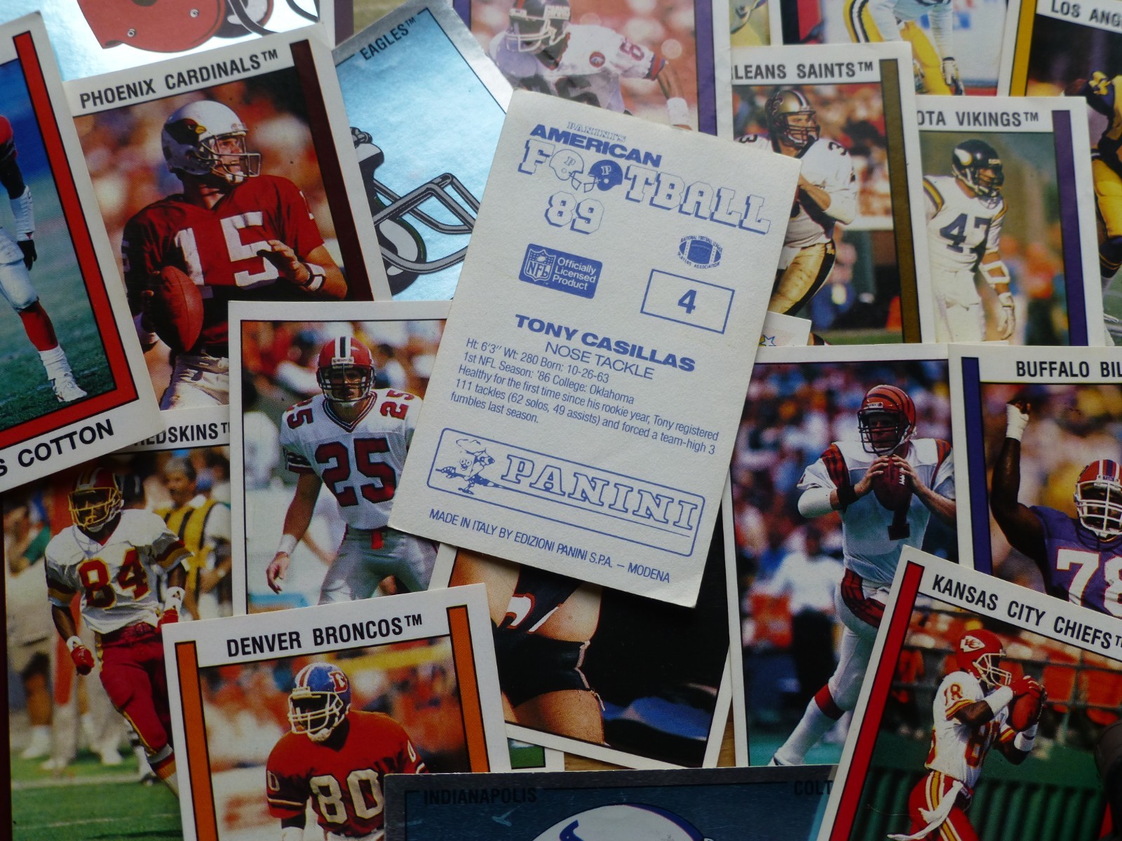 Panini American Football 89 Stickers (1-200) - Choose Your Numbers ...
