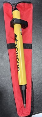 Yellow Mini Stakeout Prism Pole, Surveying Topcon | eBay