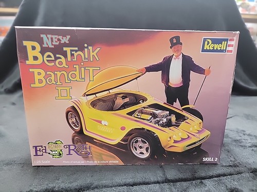 Revell New Beatnik Bandit II Ed Big Daddy Roth 1/25 Model Kit Open Box ...
