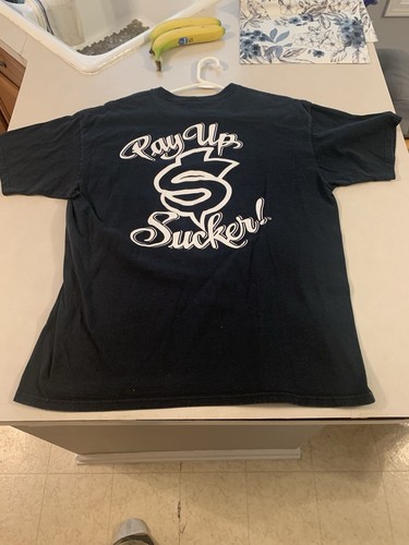 RARE VINTAGE Pay Up Sucker Coors West Coast Chopper T-Shirt Size XL ...