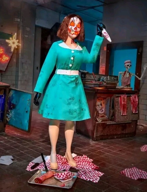 Spirit Shirley Stab Animated figure collectible Animatronic | eBay