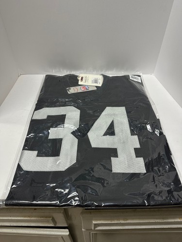 Mitchell & Ness Los Angeles Raiders Bo Jackson #34 Black 1990 Authentic ...