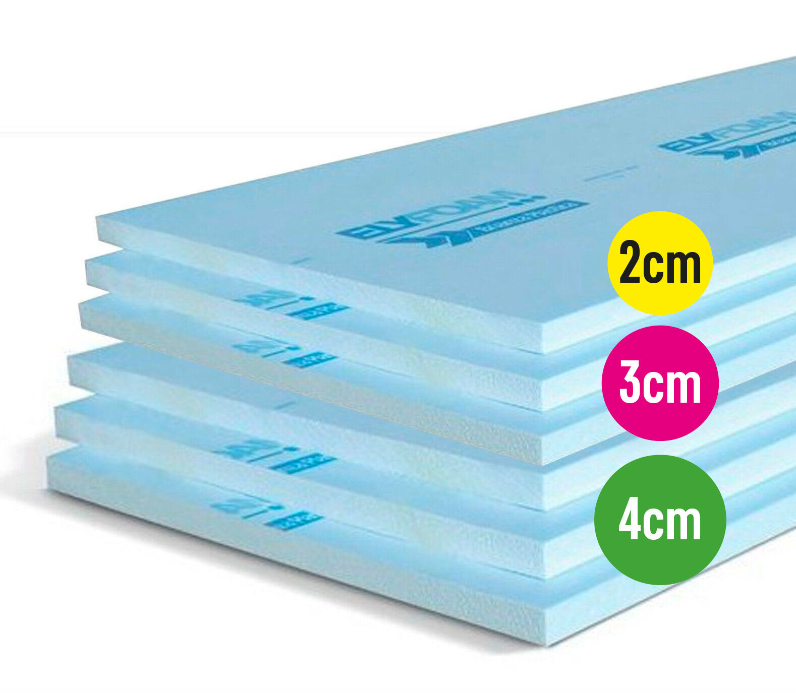 Pannelli xps polistirene estruso isolamento termico acustico spessore 2 ...