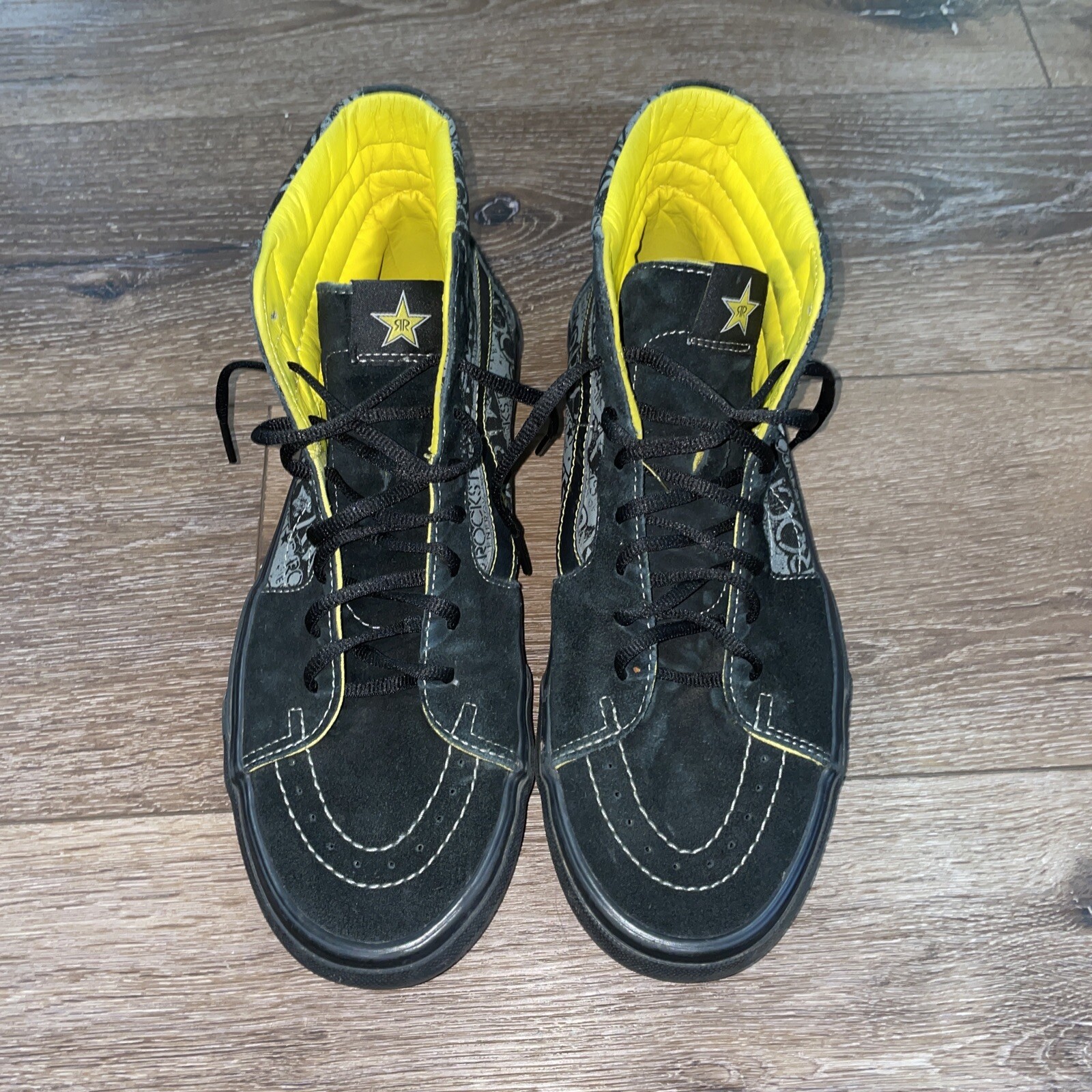 Rare Vans Sk8 Hi Rockstar Energy Drink Sneakers Mens - Gem