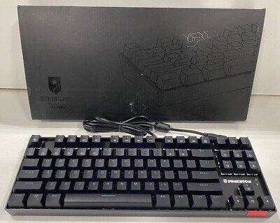 Punkston TK87 Mechanical Gaming Keyboard - Black | eBay