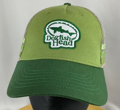 Dogfish Head Brewery Craft Men's Trucker Dad Hat Cap Snapback Logo ...
