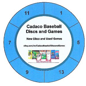 Cadaco Baseball Discs and Games | eBay Stores