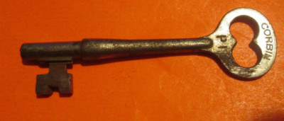 VINTAGE CORBIN SKELETON KEY No #P1 MORE DOOR KEYS many MORE LISTED HERE ...