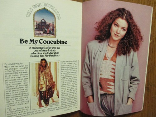 April 21, 1984 TV Guide(AMY IRVING/ALBERT FINNEY/BEN CROSS/PAMELA ...