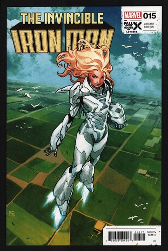 INVINCIBLE IRON MAN #15 Ruan 1:25 Variant 1st Mysterium/Sentinel Buster ...