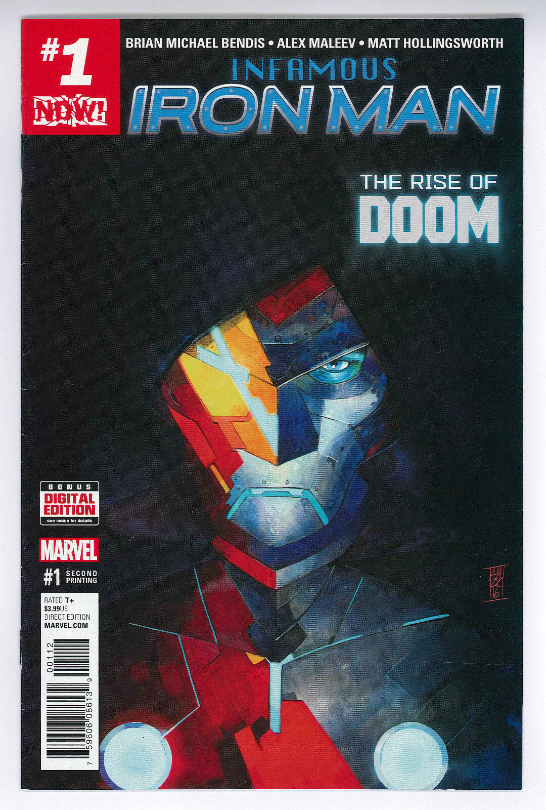 INFAMOUS IRON MAN #1 / 2nd Print Variant / Dr. Doom / AI Tony Stark | eBay