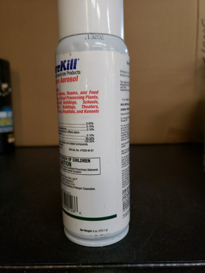 Sure Kill Total Release Aerosol Fogger- 6oz Can | eBay