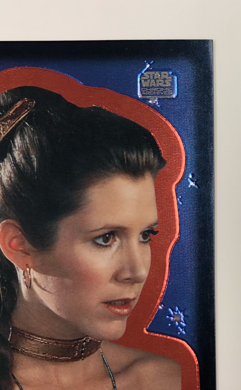 1999 Star Wars Chrome Archives PRINCESS LEIA Double Sided Chrome Card # ...