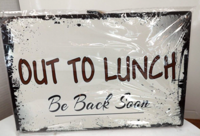 At Lunch Signs For Office Free Printable Out To Lunch Sign Templates