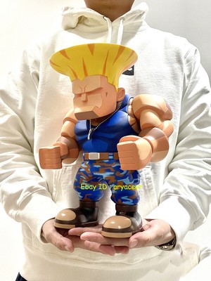 Bigboystoys Street Fighter Guile Blue Limited Statue Figure Model In ...