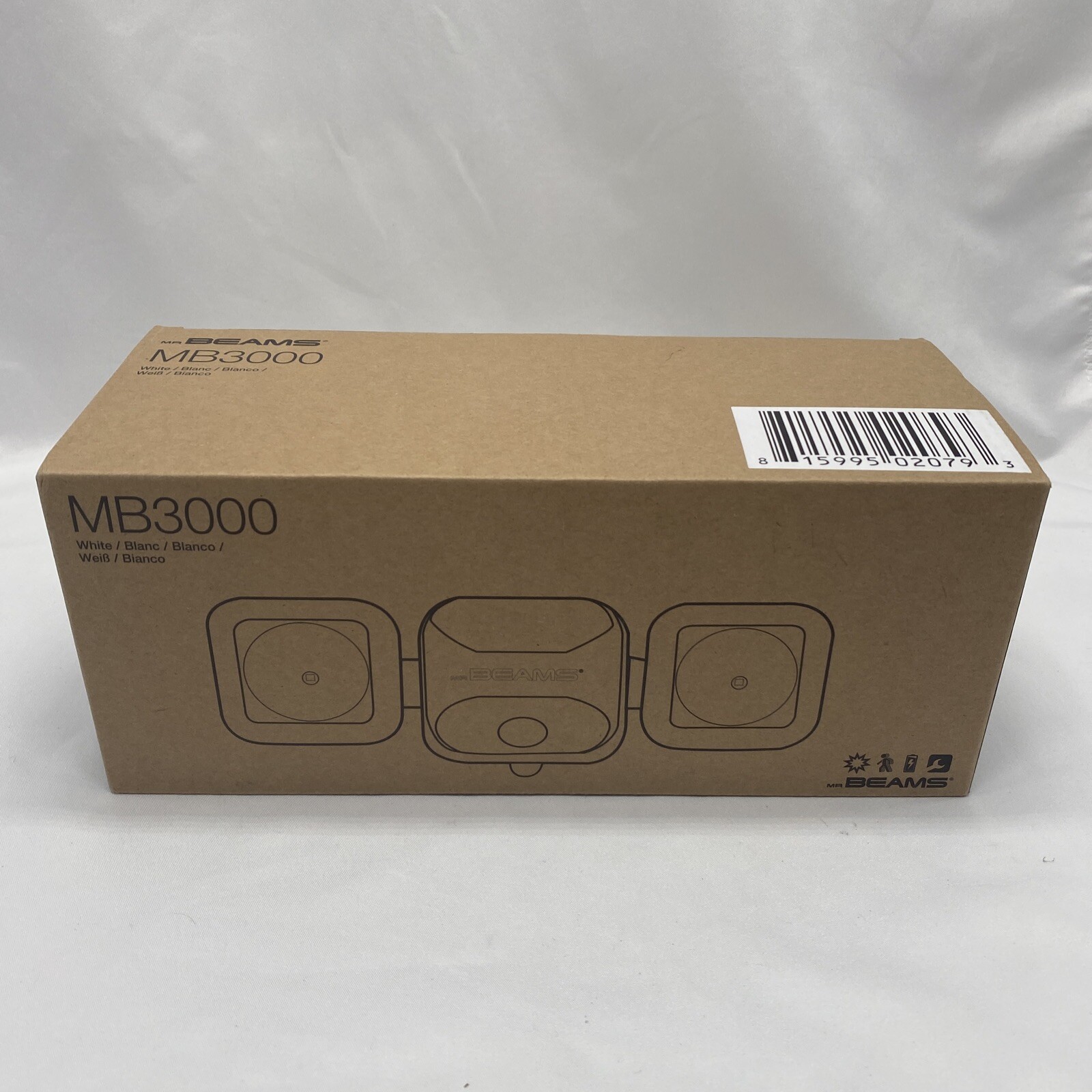 Mr. Beams MB3000-Wht-01-00 High Performance Wireless Battery ,White ...