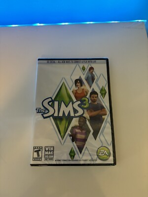 The Sims 3 - Win Mac - DVD-ROM software Teen Rated ESRB internet ...