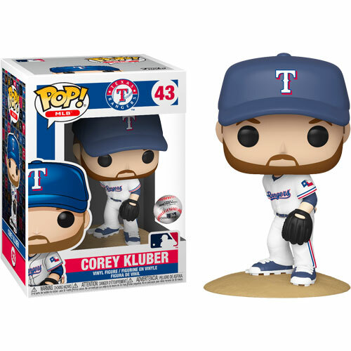 Major League Baseball: Texas Rangers - Corey Kluber Pop! Vinyl Figure ...
