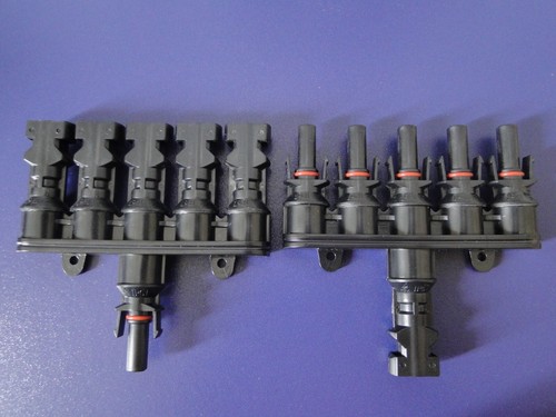 PV Branch Connector, 1000v, 5 to 1 (MMMMMF+FFFFFM), Output Max. 30A | eBay
