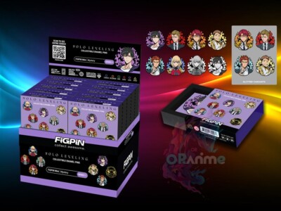 FiGPiN Mystery Mini Solo Leveling Series 1 Case of 10 Mystery Enamel ...