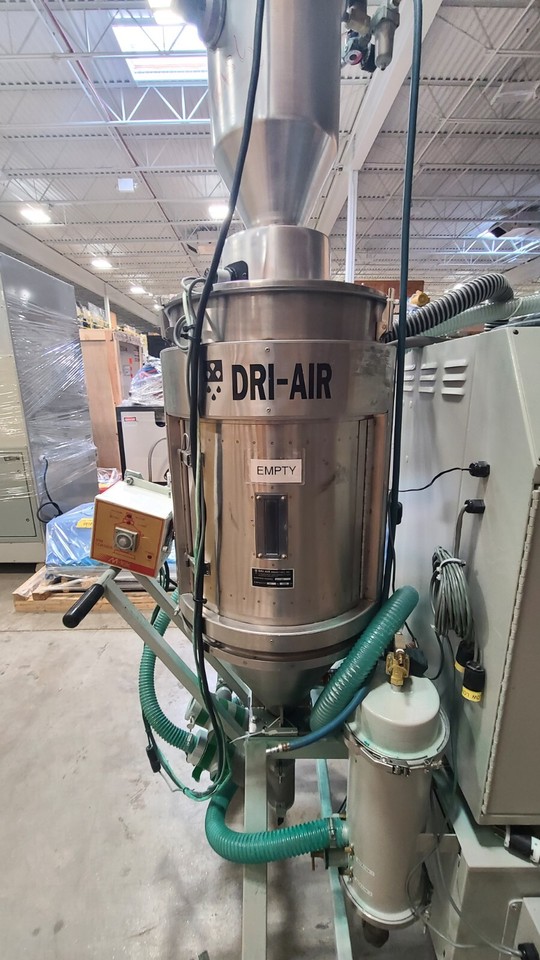 Dri Air HDP-3 Plastics Dryer 100 lb. Hopper RH100 Injection Molding ...