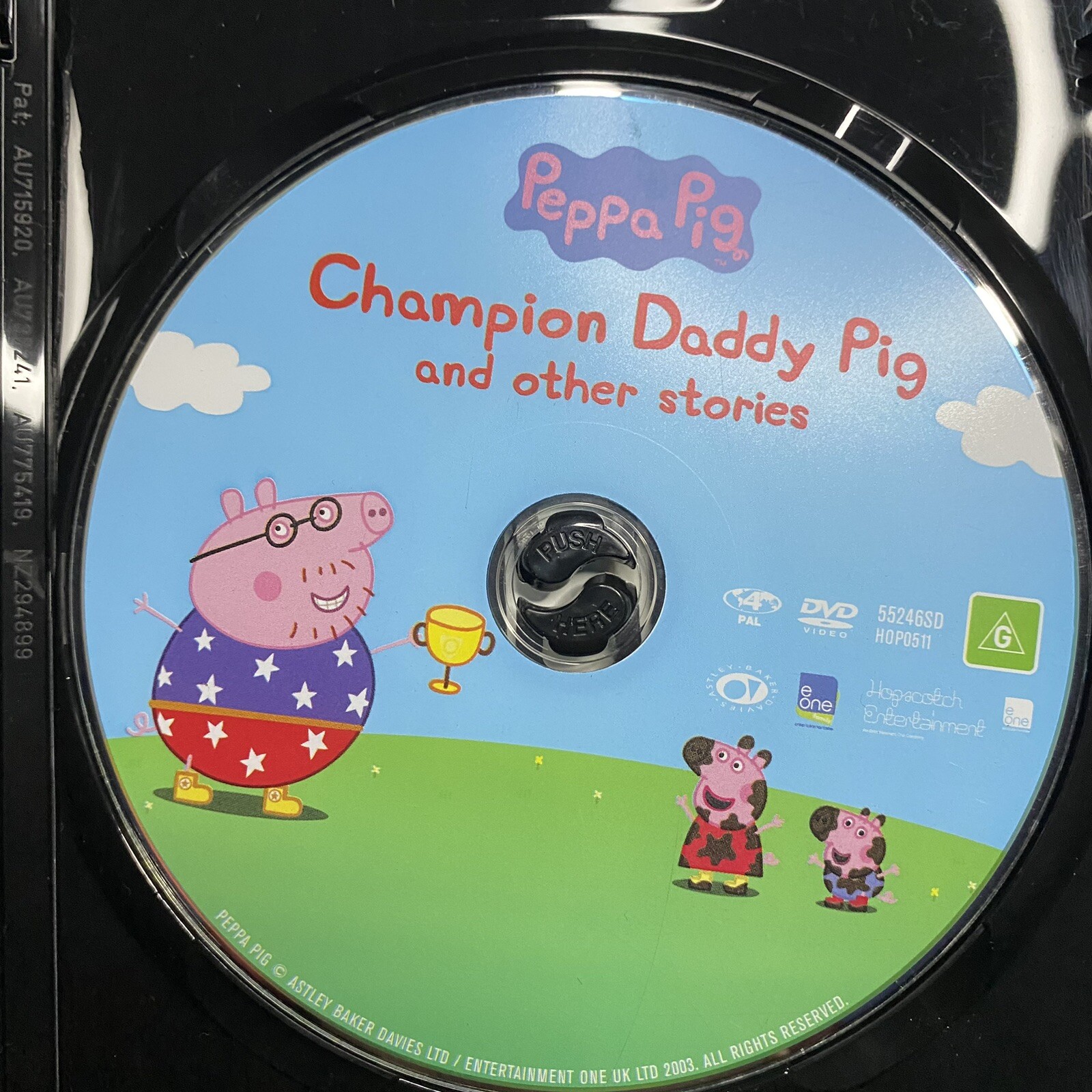 Peppa Pig - Champion Daddy Pig (DVD, 2011) Region 4 VGC 10x Piggy Tales ...