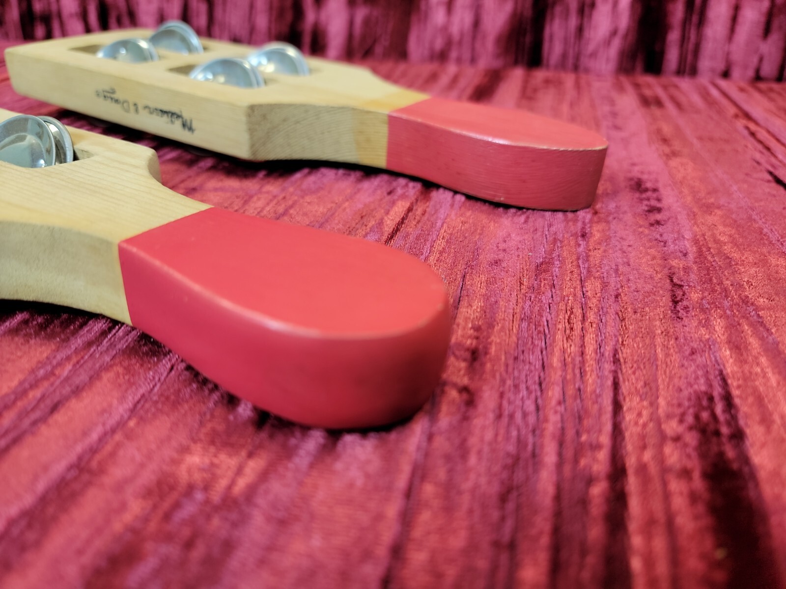 folk Melissa And Doug Musical Wooden Jingle Rattle Toys 2 Piece Set Pre ...