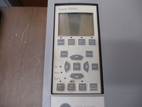 Trane TR200 AC Drive 135U3357 10HP 3Ph w/ Keypad Used | eBay