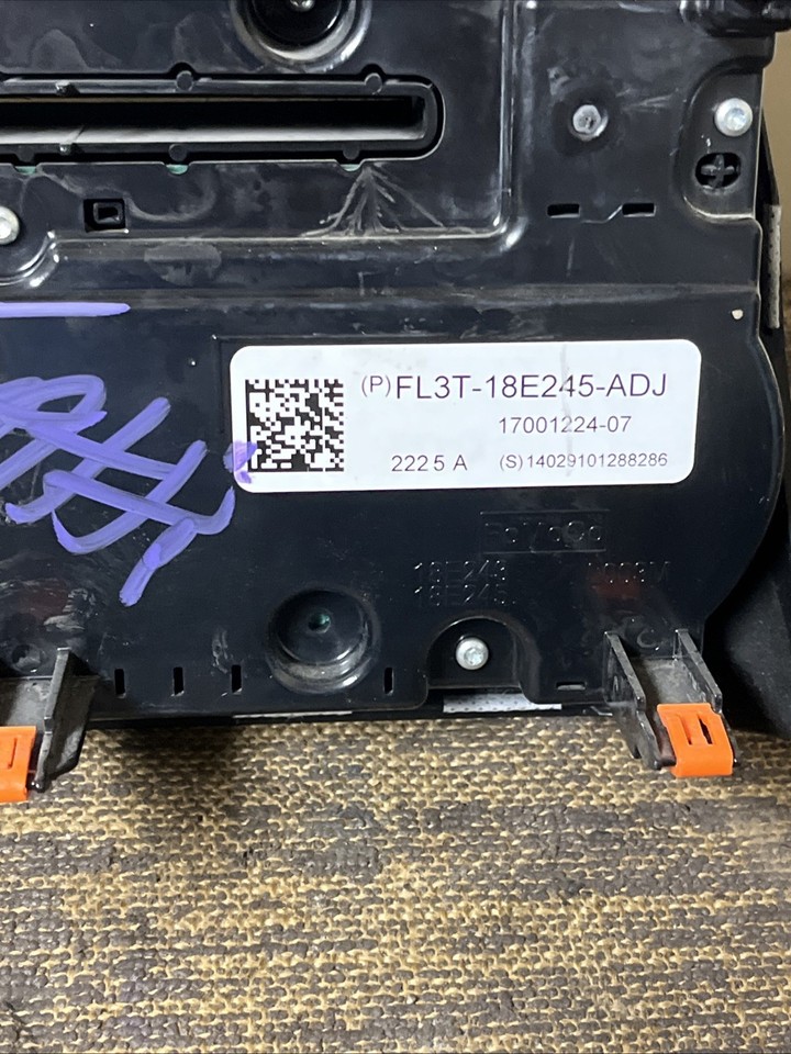 15 FORD F150 RADIO AC TEMPERATURE DUAL CLIMATE CONTROL PANEL FL3T ...