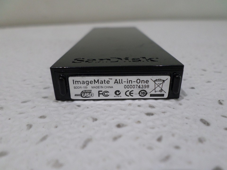SanDisk ImageMate All-in-One USB 2.0 Reader/Writer Up to 34 MB/s SDDR ...