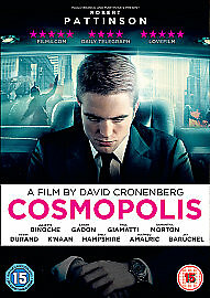 Cosmopolis DVD (2012) Robert Pattinson, Cronenberg (DIR) cert 15 ...