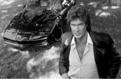 Actor David Hasselhoff in 90s TV Show KNIGHT RIDER Poster Picture Photo ...